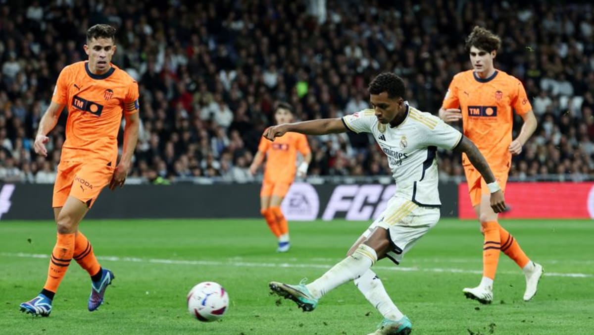 Vinicius and Rodrygo score twice as Real thrash Valencia 5-1 - CNA