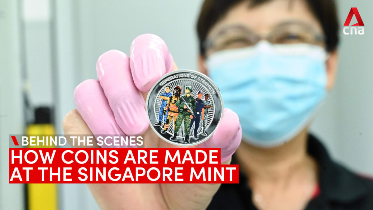 How commemorative coins are made at the Singapore Mint | Video - CNA