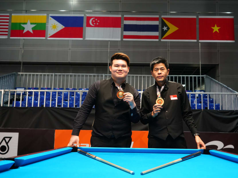 SEA Games: Aloysius Yapp, Toh Lian Han win 9-ball pool doubles gold - TODAY