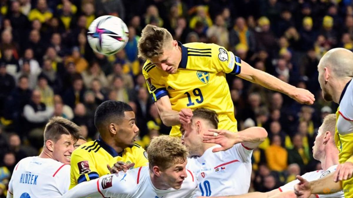 Quaison fires Sweden to extra-time World Cup playoff win over Czechs - CNA