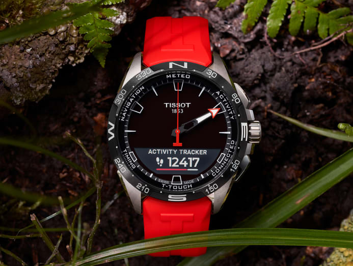 Smartwatch with a Swiss touch: This solar-powered hybrid watch offers ...