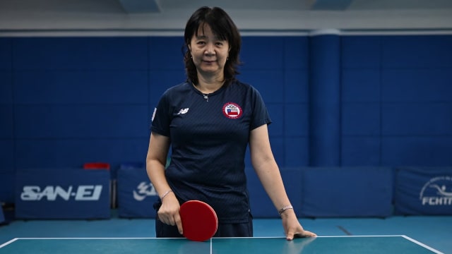 58岁乒乓选手 首次出征奥运 - 8world