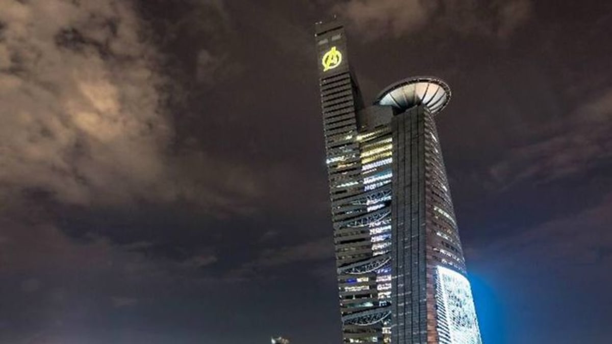 Demam Infinity War, Menara TM jadi Stark Tower - BERITA Mediacorp