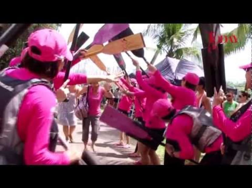 Paddlers In the Pink - TODAY