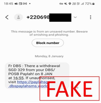 219 DBS customers lose about S$446,000 to scams in 2 weeks - CNA