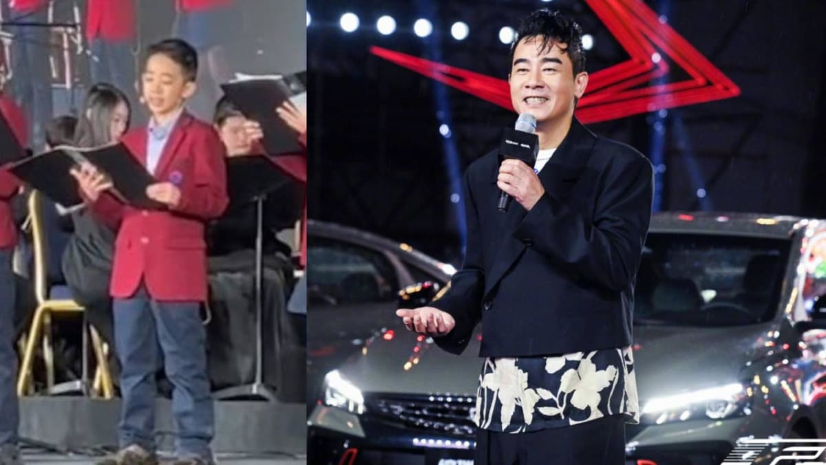 Jordan Chan’s 9-Year-Old Son Has Enough Stage Presence To Rival His ...