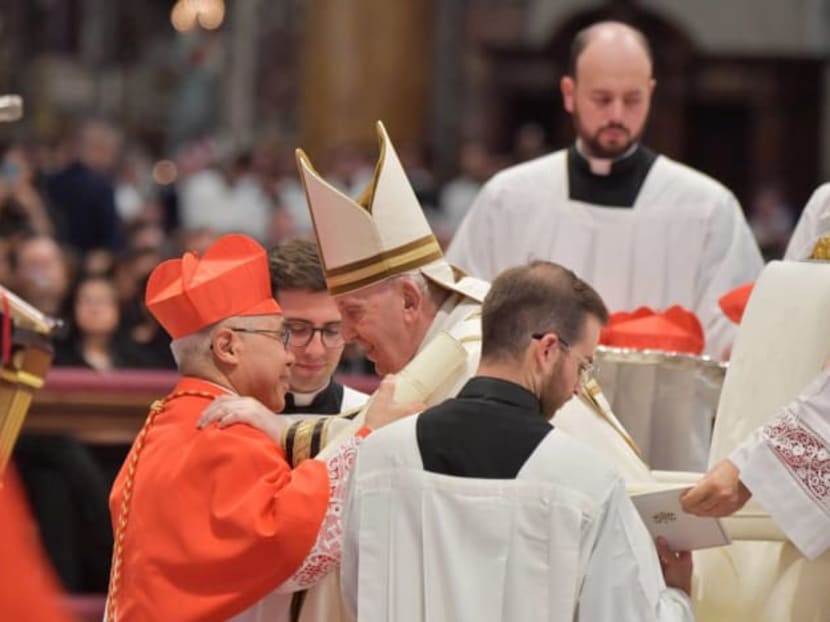 Singapore's William Goh among 20 new cardinals inducted by the Pope in ...