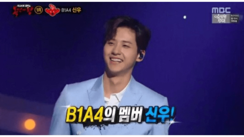 [Video] B1A4′s CNU Revealed to be Impressive Masked Singer - 8days
