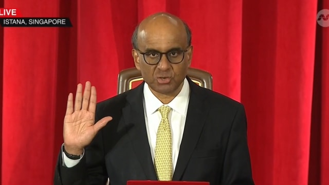 【直播】尚达曼宣誓出任我国第九任总统 - 8world