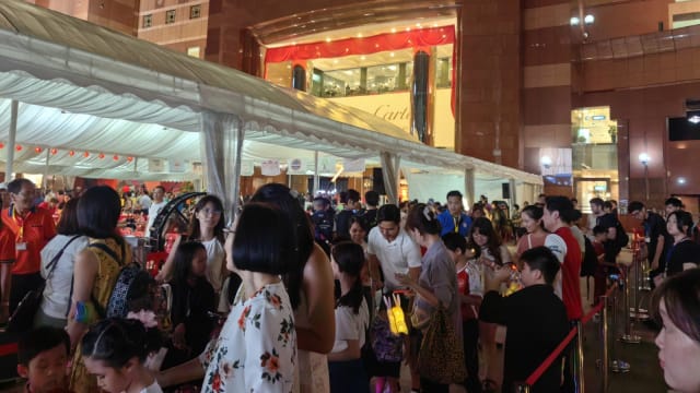 揭阳会馆主办中秋晚会 1500人聚集义安城提前庆祝 - 8world