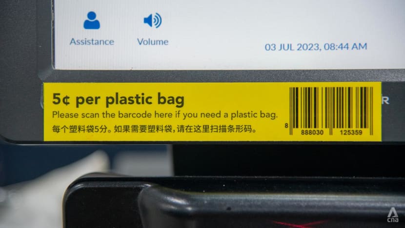 Shoppers still using plastic bags on day 1 of mandatory disposable bag ...