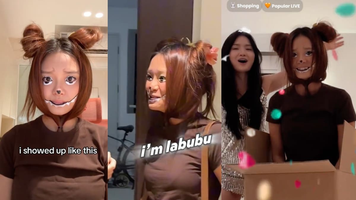 S'porean Influencer Dresses Up As Labubu For Halloween, Says She's Not A Fan Of The Toy Though ...