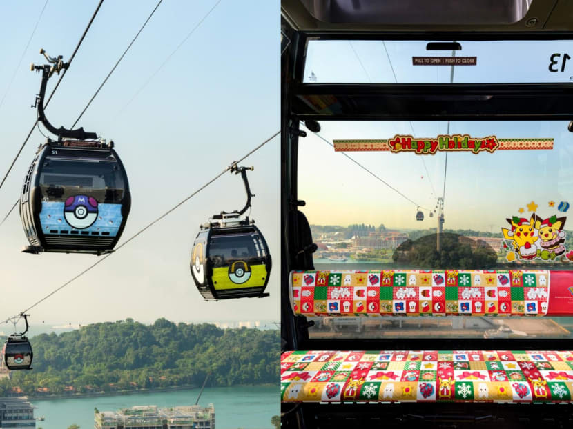 Sentosa has Pokemon-themed cable cars till Dec 31, ticketholders will ...