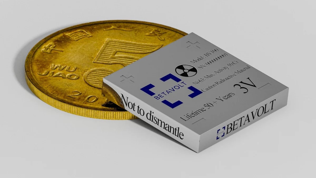 Chinese-developed nuclear-powered battery can last 50 years without ...