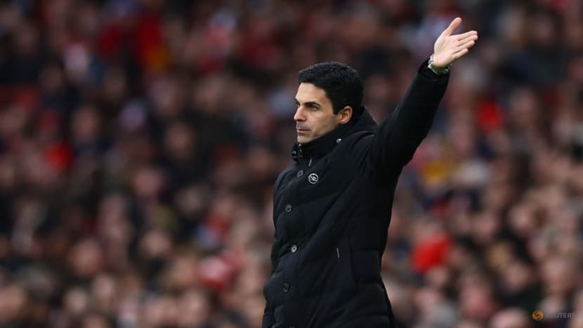 Arteta says Arsenal angry ahead of City clash - CNA