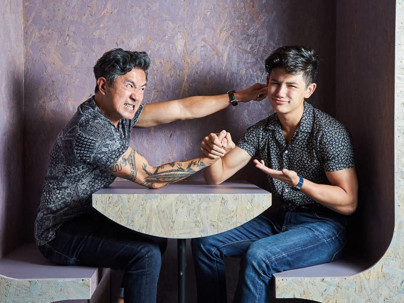 Adrian Pang And His Son Xander Are Acting In A Play Together, And They ...