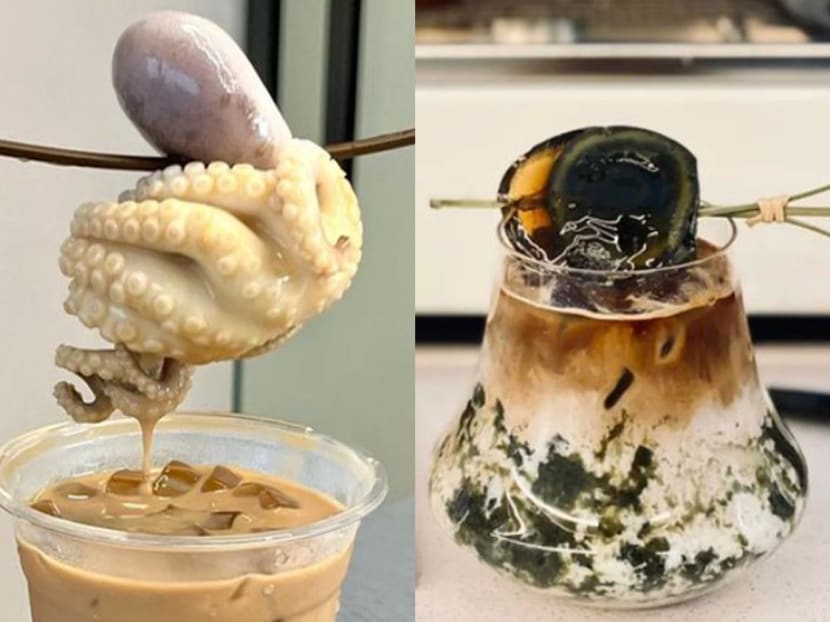 Century egg coffee, octopus latte or oysters in Americano, anyone ...
