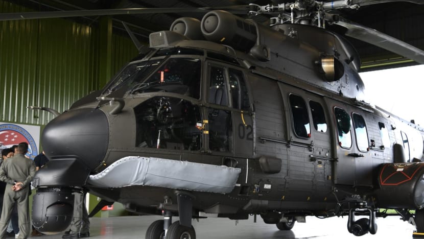 RSAF unveils new H225M helicopter with better range, manoeuvring to ...