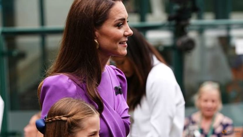 Kate, Britain's Princess of Wales, welcomed back to Wimbledon with ...
