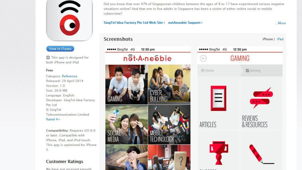 SingTel and TOUCH launch cyber wellness mobile app to help parents - TODAY