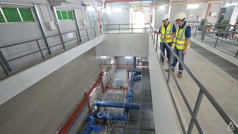 Singapore completes first underground service reservoir, located under ...