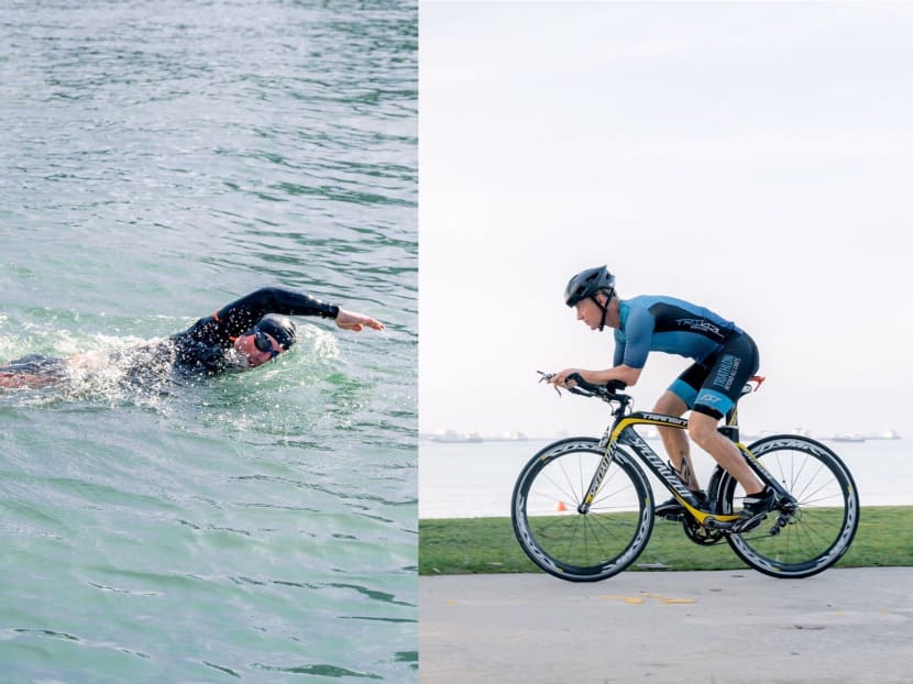 Briton breaks world record for longest triathlon by running, cycling ...