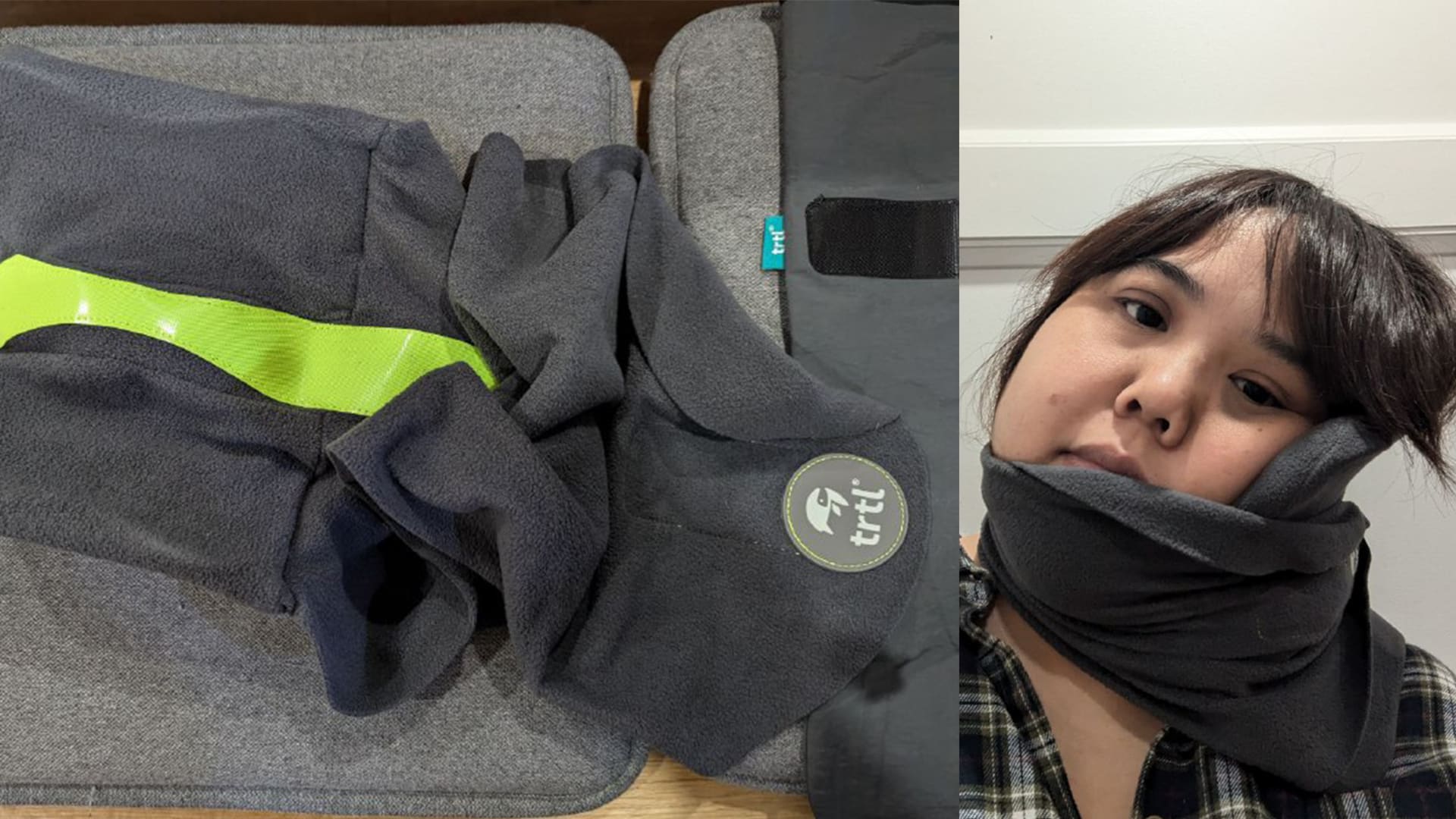 I Tried This Travel Pillow That Looks Like A Neck Brace & Slept So Much ...