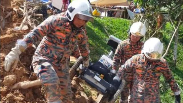 马国消拯局出动探地雷达搜寻失踪者 - 8world