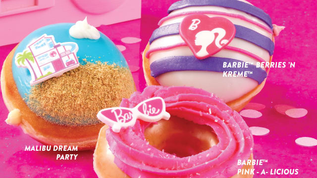 Krispy Kreme x Barbie甜甜圈时髦登场 - vibes by 8world