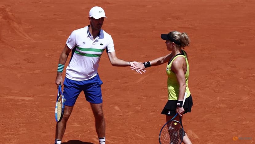 Siegemund and Roger-Vasselin win French Open mixed doubles title - CNA