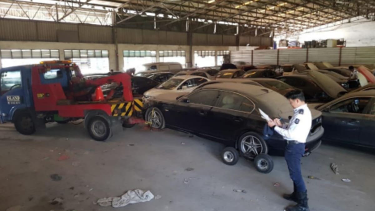LTA seizes 120 deregistered vehicles in sting operation - CNA