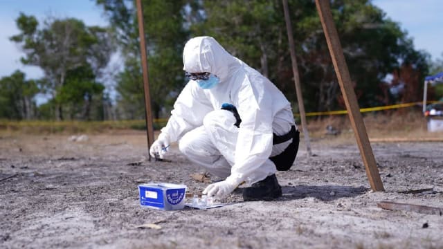 新文两国展开太阳风演习 近130人参与加强爆炸后调查训练 - 8world