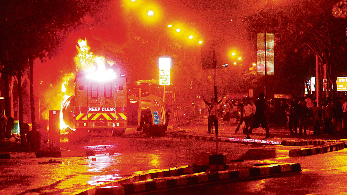 Little India riot: Second man sentenced for rioting - TODAY