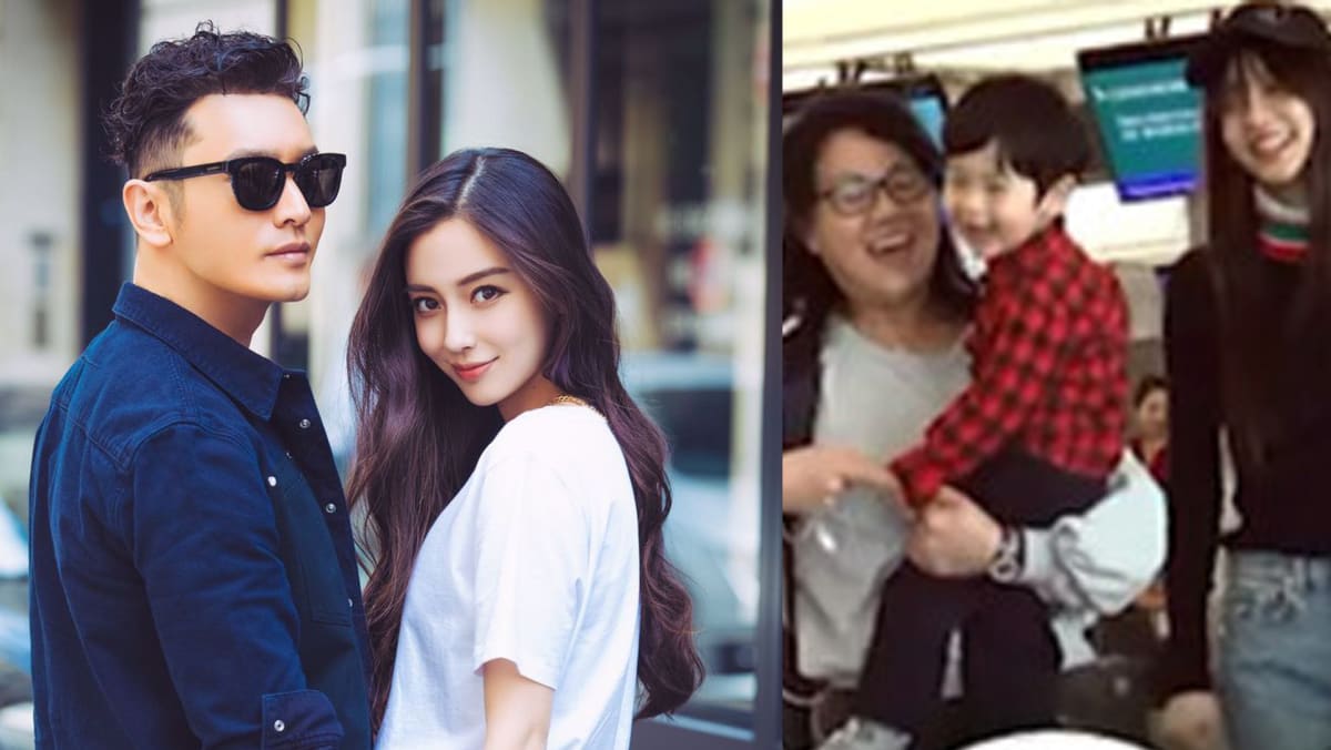 Angelababy & Huang Xiaoming’s Son Looks Just Like His Dad... When He ...