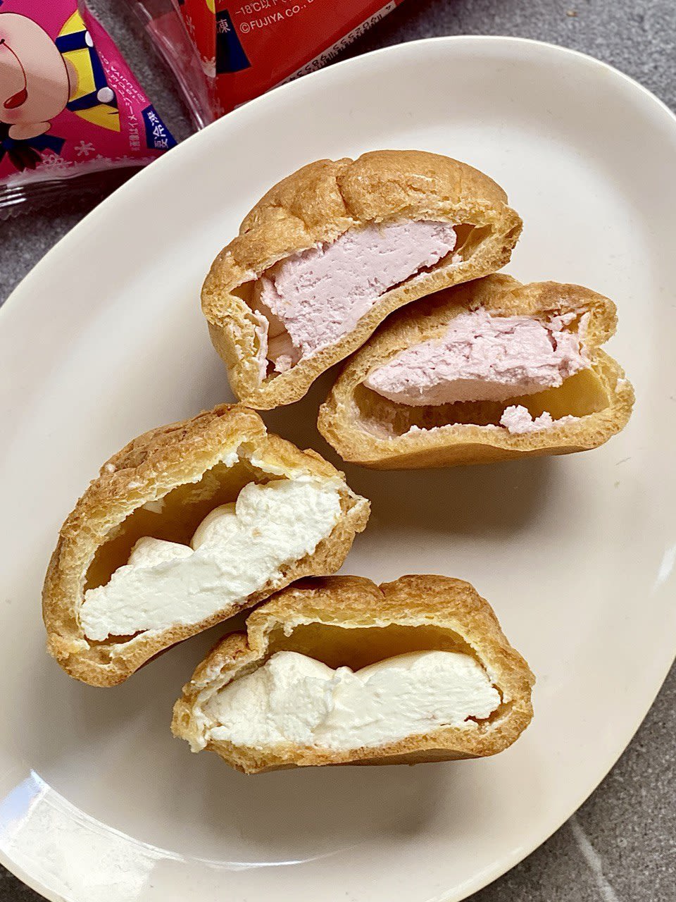2 For $4.50 Fujiya Peko Milky Ice Cream Puffs Now Available In S’pore ...