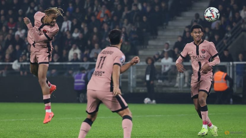 Doubles for Lee and Barcola as leaders PSG thrash Angers - CNA