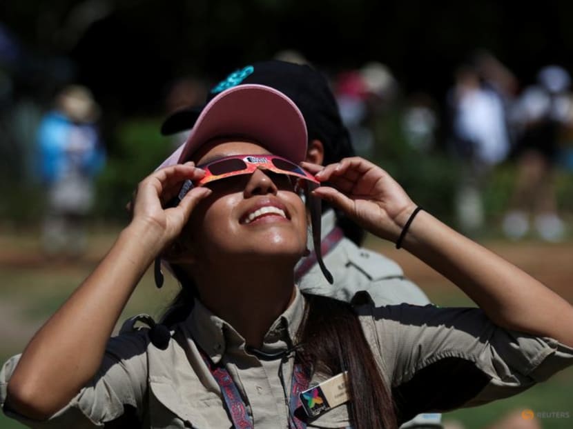 Annular solar eclipse transfixes crowds across the Americas - TODAY