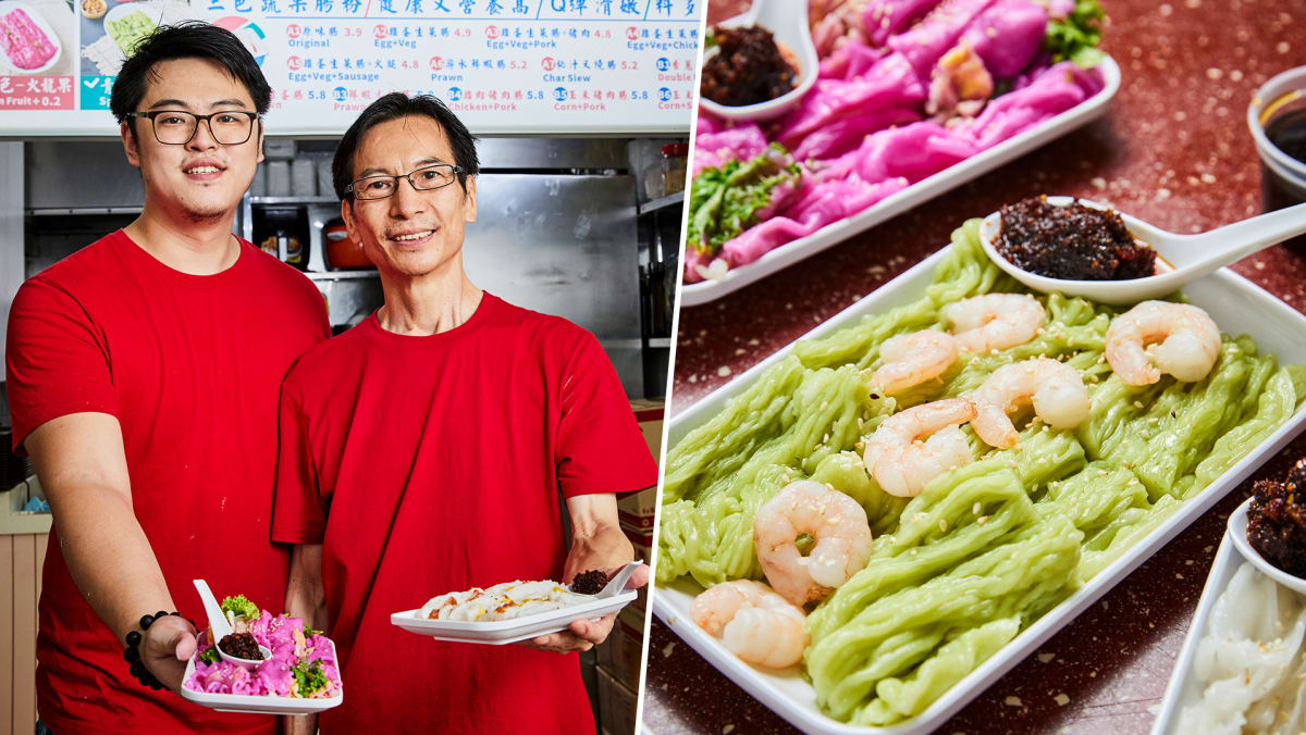 NTU Dropout Opens Chee Cheong Fun Hawker Stall; Ex-Chef Dad Helps Daily ...