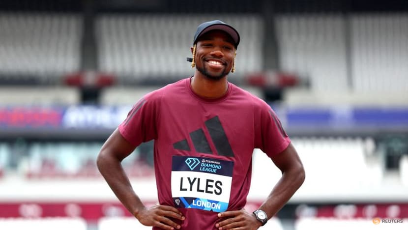Lyles says fast times in practice back up bold predictions - CNA