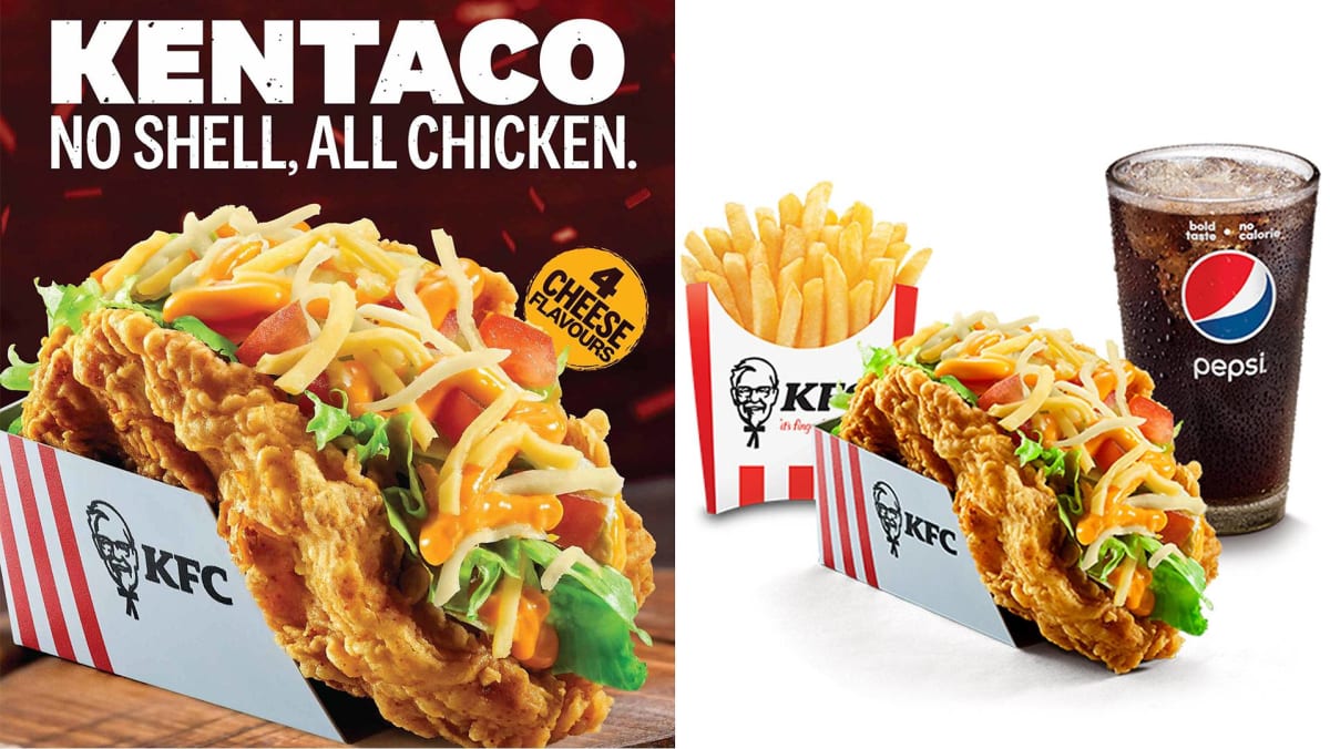 KFC Launches Decadent Taco With Fried Chicken As Its 'Shell', Called Kentaco - TODAY