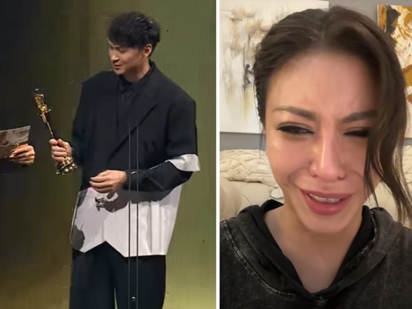 Taiwanese singer Eve Ai in tears after announcing wrong winner at ...
