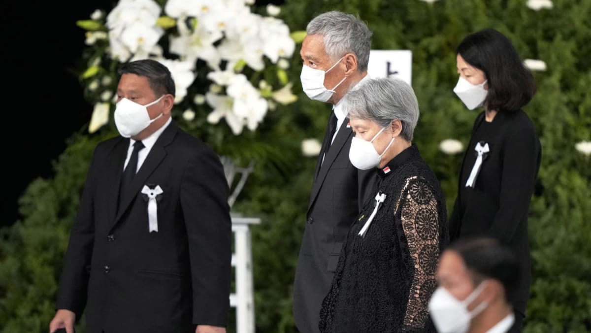 PM Lee attends state funeral of former Japanese PM Shinzo Abe - TODAY