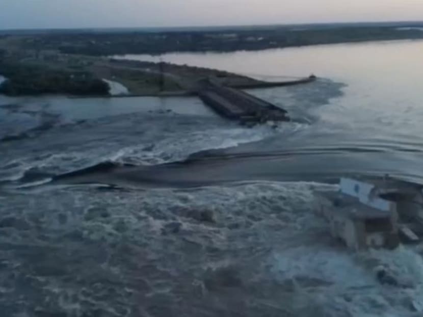 Kremlin says Ukraine sabotaged dam to cut Crimea's water, distract from ...