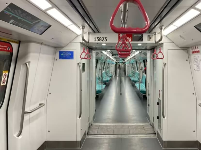 More cabin space on new MRT trains for North-South, East-West Lines - TODAY