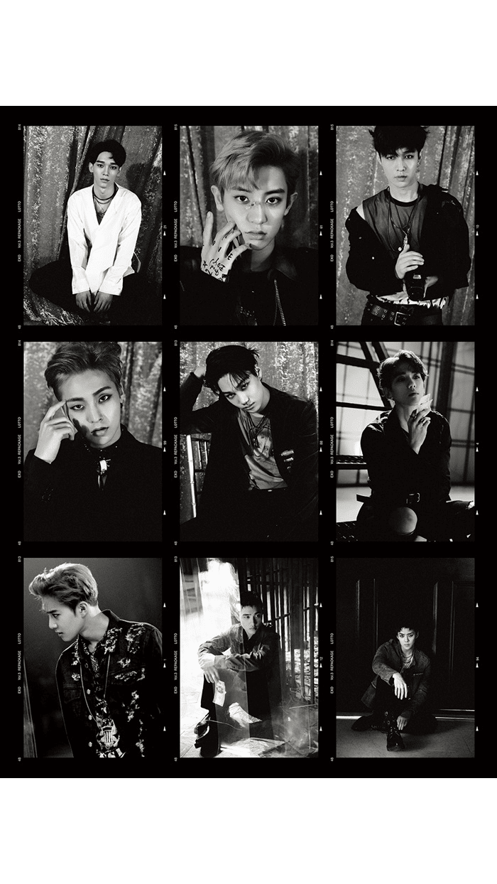 EXO′s Repackaged 3rd Album ′Lotto′ Tops Weekly Album Charts - 8days