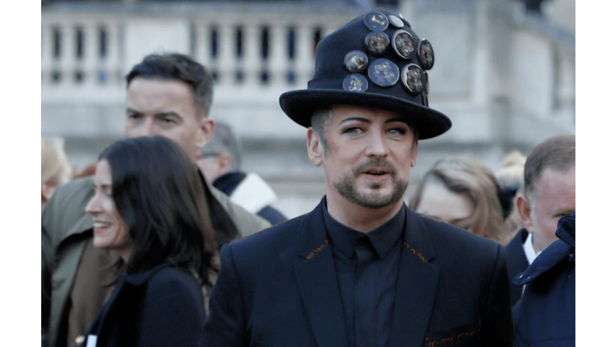 Boy George thinks he's turning into his dad - 8days