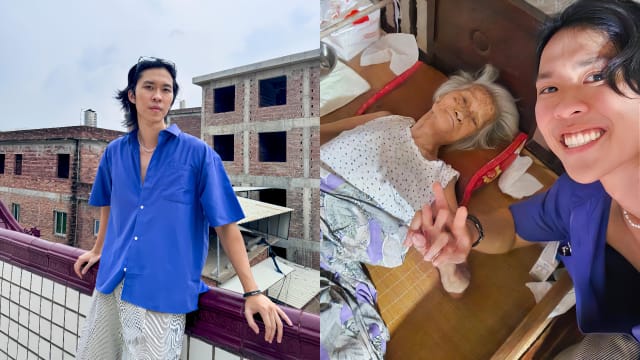 时隔8年 郭坤耀赴福建探望86岁外婆 - vibes by 8world