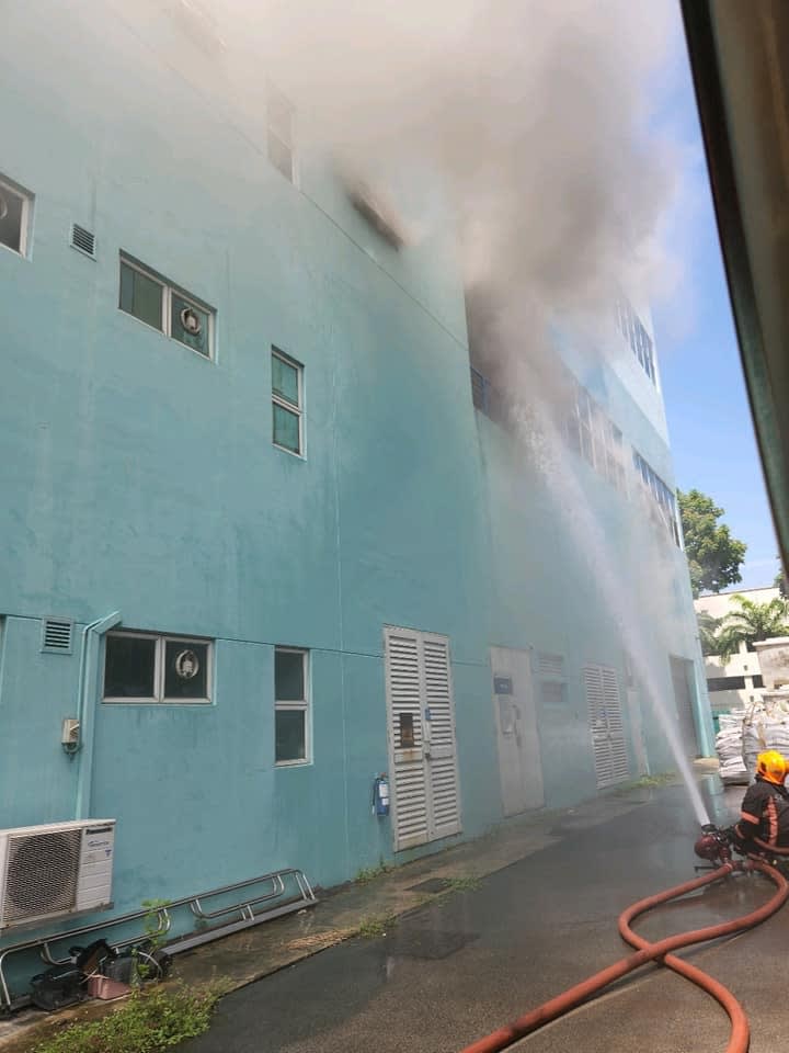 80 firefighters deployed to put out fire at Tuas waste recycling ...