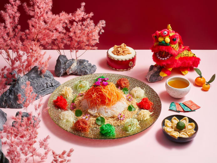 Yu sheng platters to usher in the Year of the Dragon with - CNA Luxury