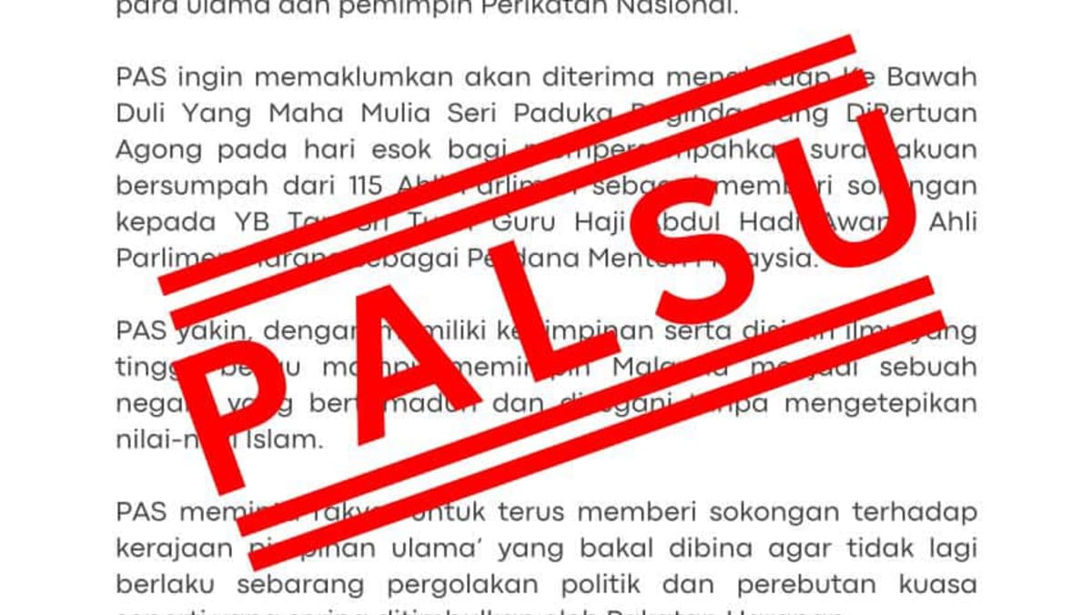 Dakwaan Presiden PAS Abdul Hadi Awang bakal dilantik sebagai PM M'sia ... Dakwaan Presiden PAS Abdul Hadi Awang bakal dilantik sebagai PM M'sia ...